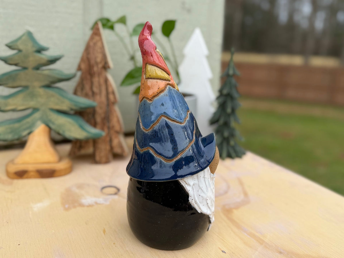 Gnome Statue: Blue Ridge Sunset – MoonShine Ceramics